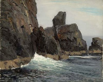 marine oil paintings: James Perry Wilson