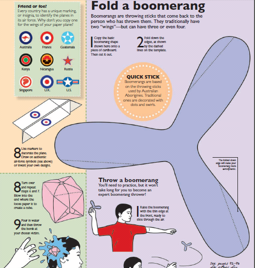 ของเล่นฟิสิกส์ (Toy Physics): boomerang