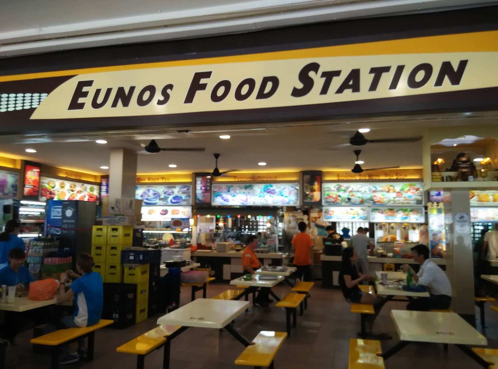 Our Journey : Singapore Eunos MRT- Eunos Food Station