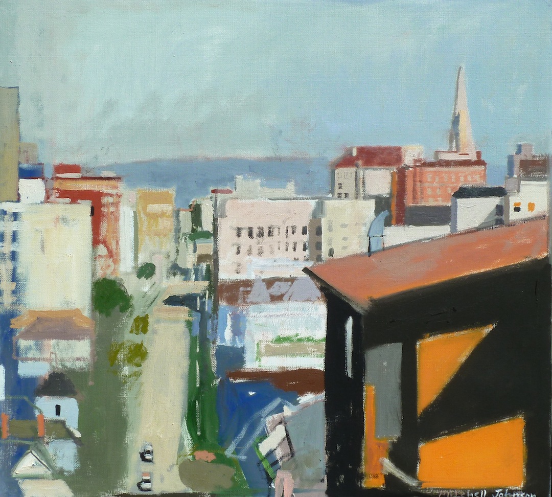 Mitchell Johnson Paintings in the New York Times: February 2012