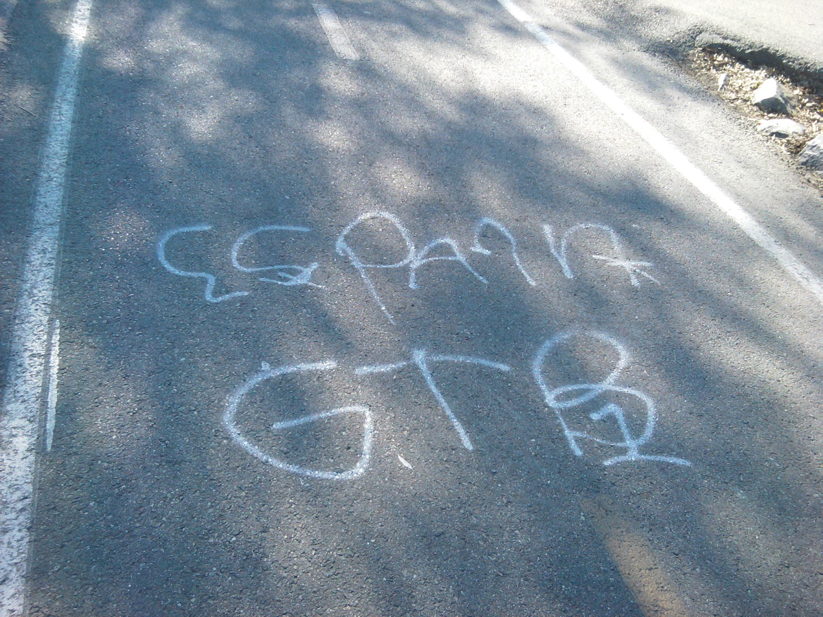 blood gangs graffiti: east side pain ( Wilmington )