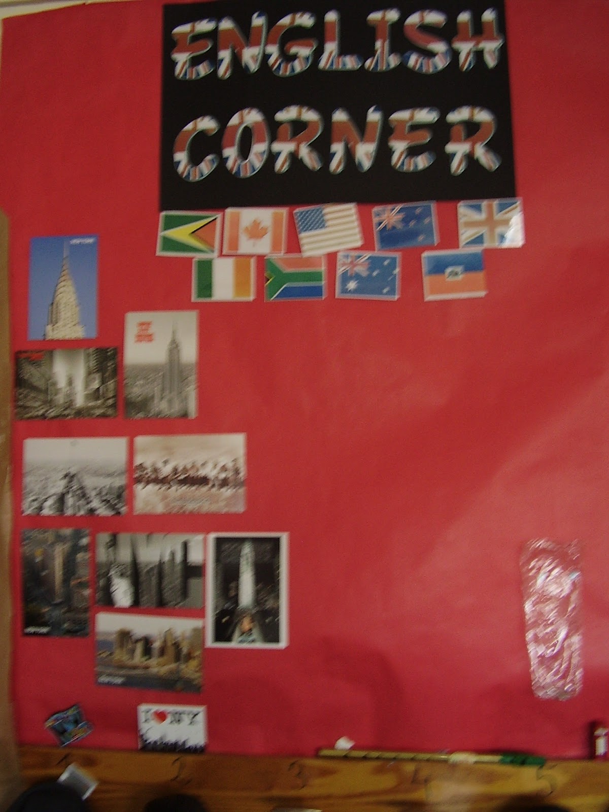 English Time: Our English Corner at 4th B