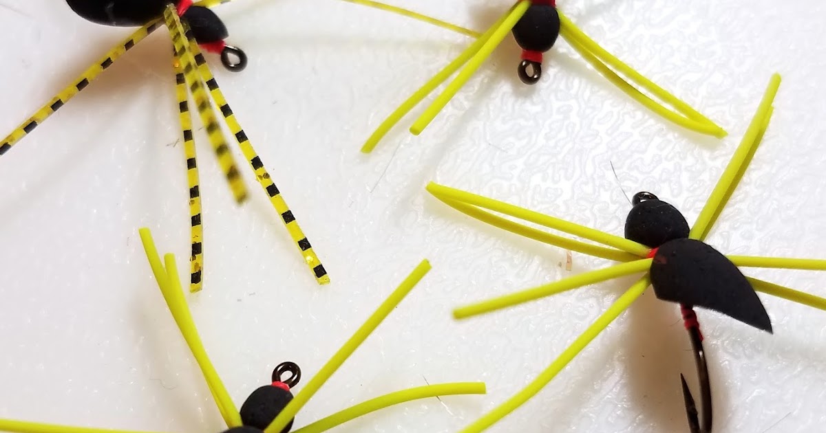 The Riffle: The Joy of Fly Tying: Rubber Leg Spider