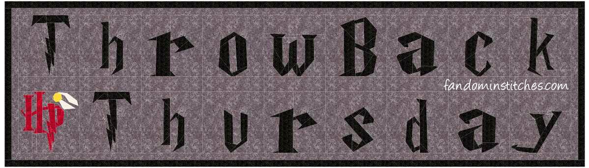 Fandom In Stitches: Throwback Thursday: Harry Potter Style