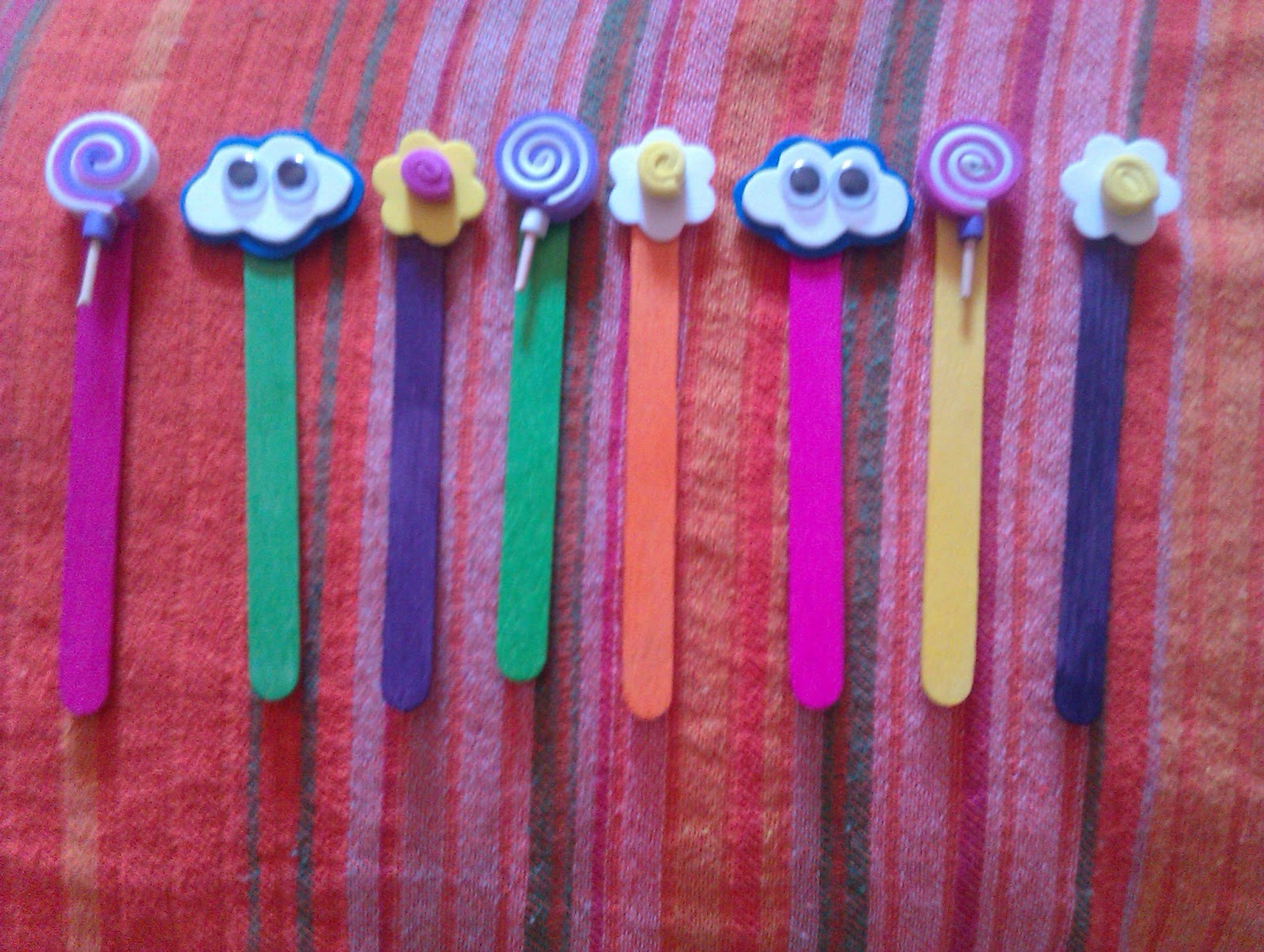 un dos tres creando otra vez: Marcapáginas