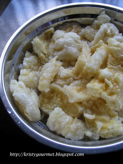 Braised Fish Maw Mushroom 冬菇焖鱼鳔