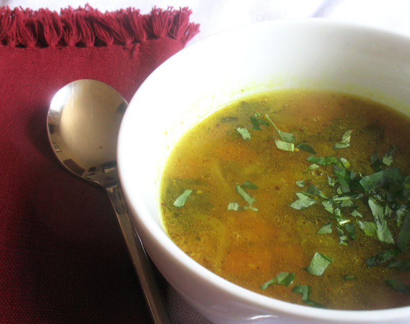 Tamarind Broth with Puréed Toor Dal and Spices | Lisa's Kitchen ...