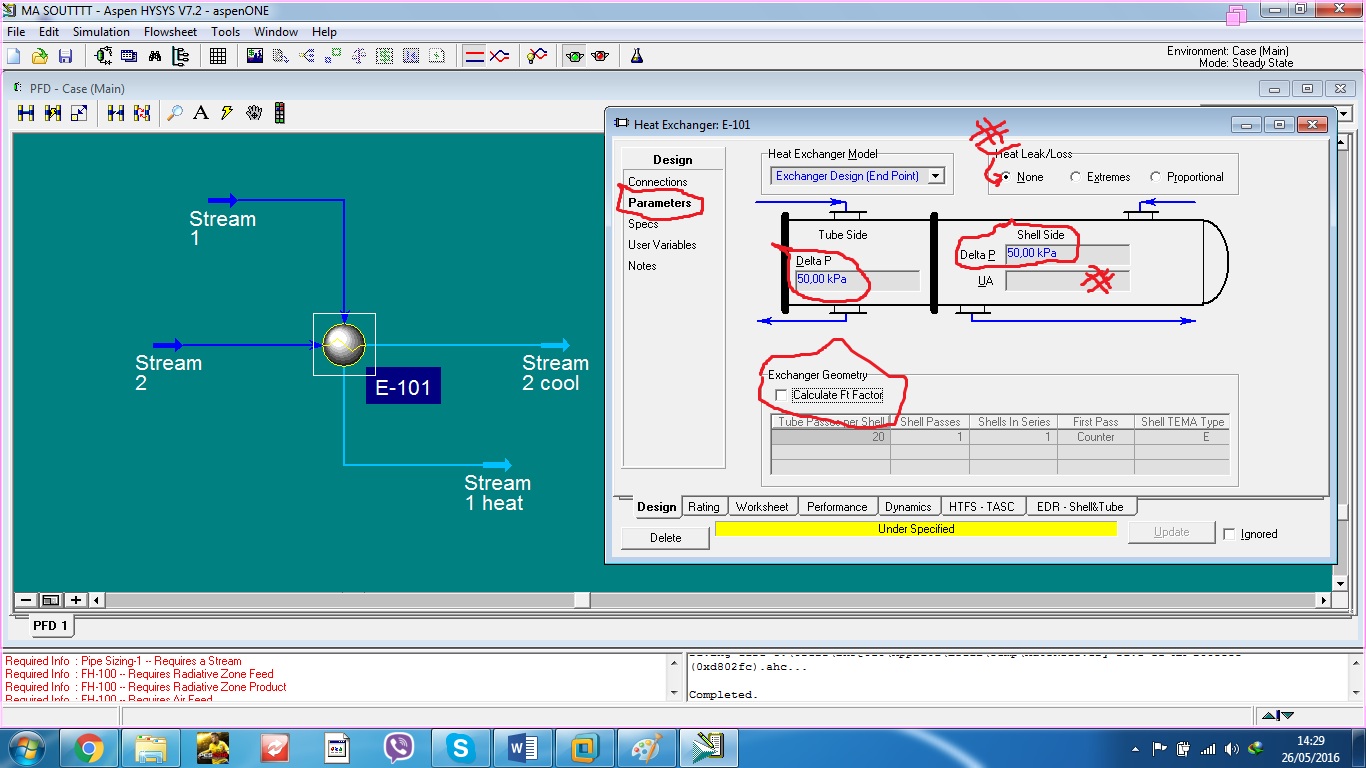 Simulation With Aspen HYSYS: Simulation of Heat Transfer Operations ...