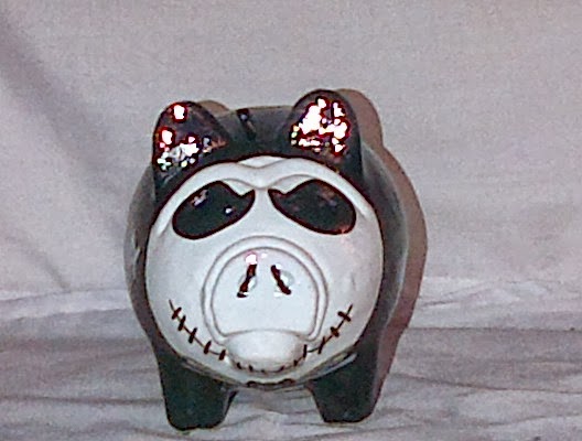 Marrano Pintado "El Mundo De Jack" - Mega Marranos pintados