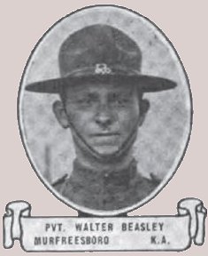 116th Infantry Regiment Roll of Honor: PVT Walter Clay Beasley