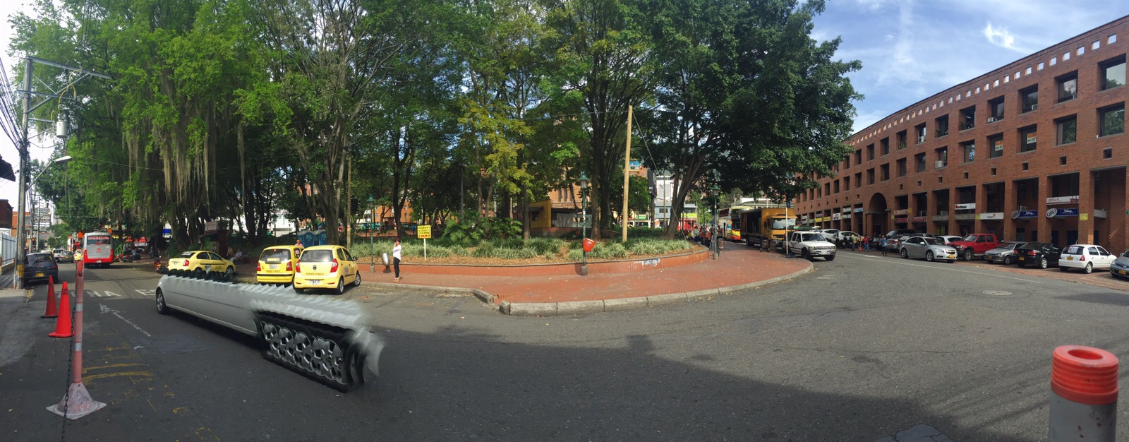 Parque del poblado: Historia