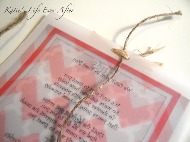 DIY: Personalized Gift Card and Bag