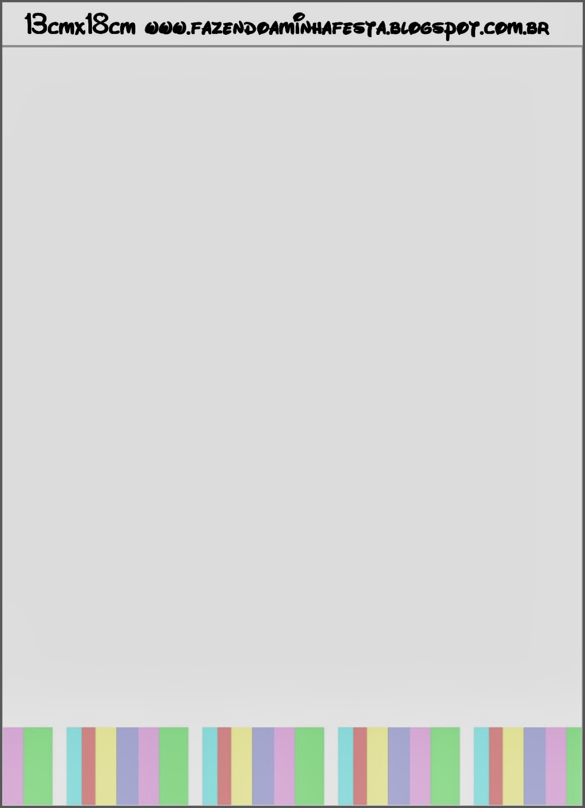 Pastel Colored Spots: Free Printable Invitations. - Oh My Fiesta! in ...