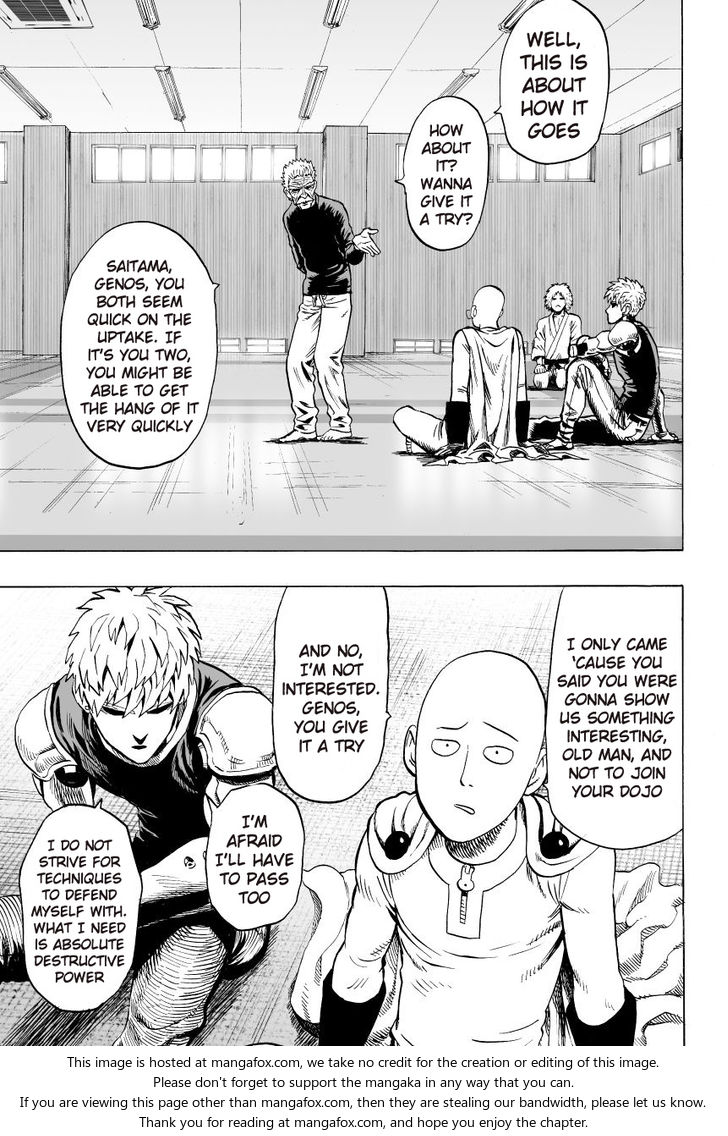 ONE PUNCH MAN CHAPTER 29 | One punch man manga