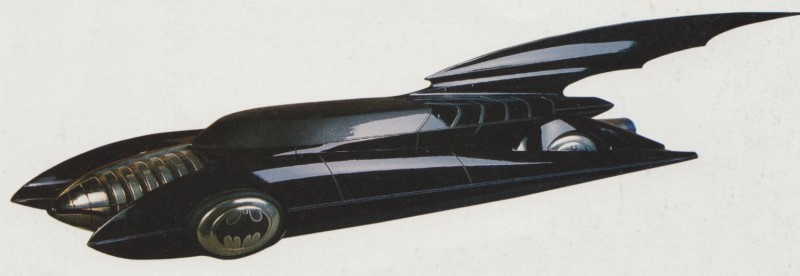 1995 Batman.com : Concept Art: Batmobile designs