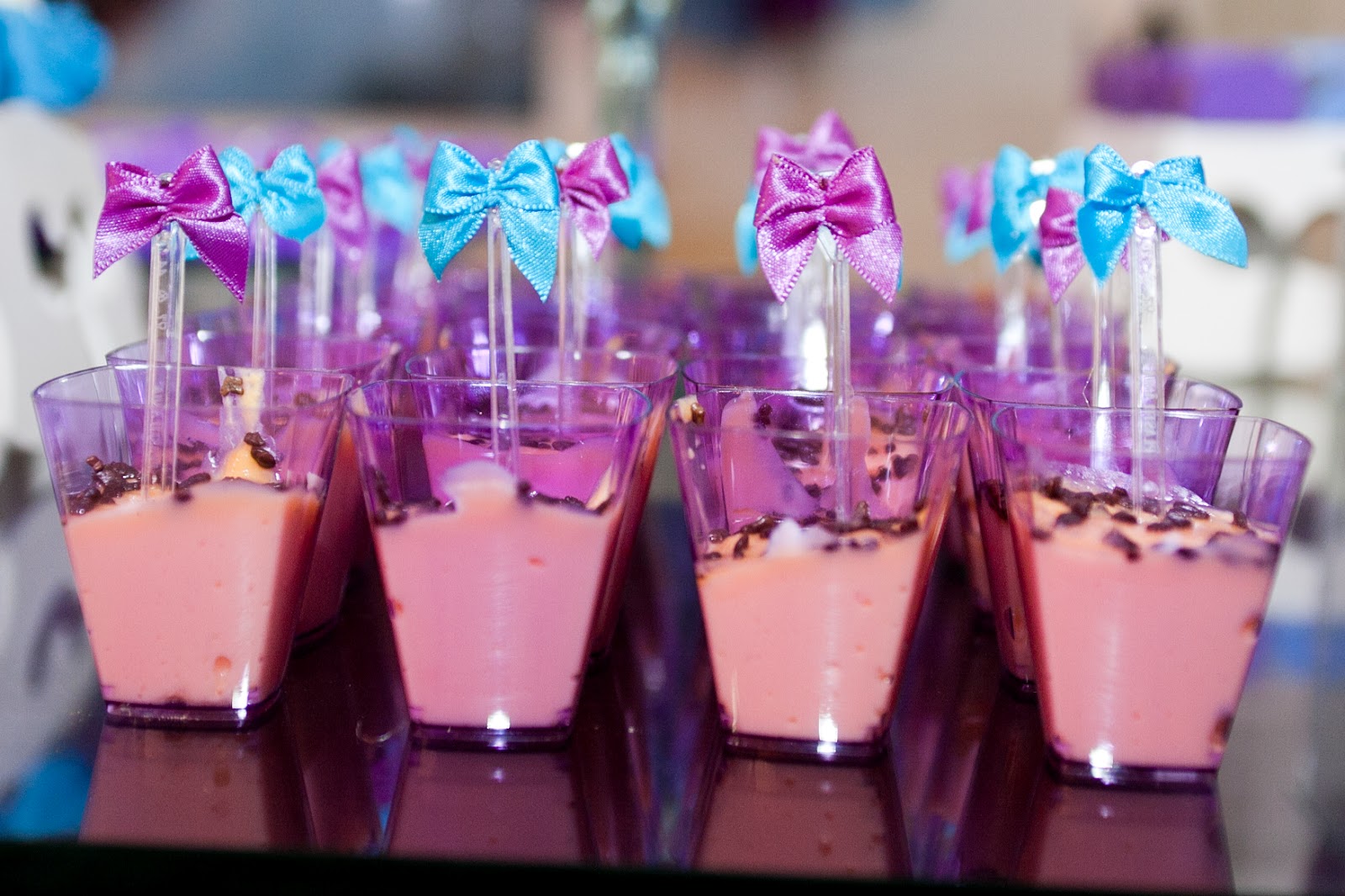 Daiane Buffet: Festa de 15 anos Azul e Roxo