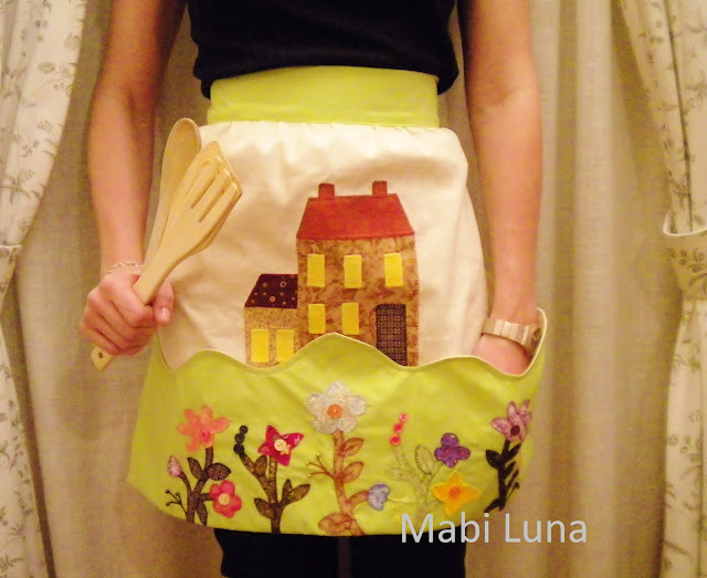 Mabi Luna: Delantal de patchwork