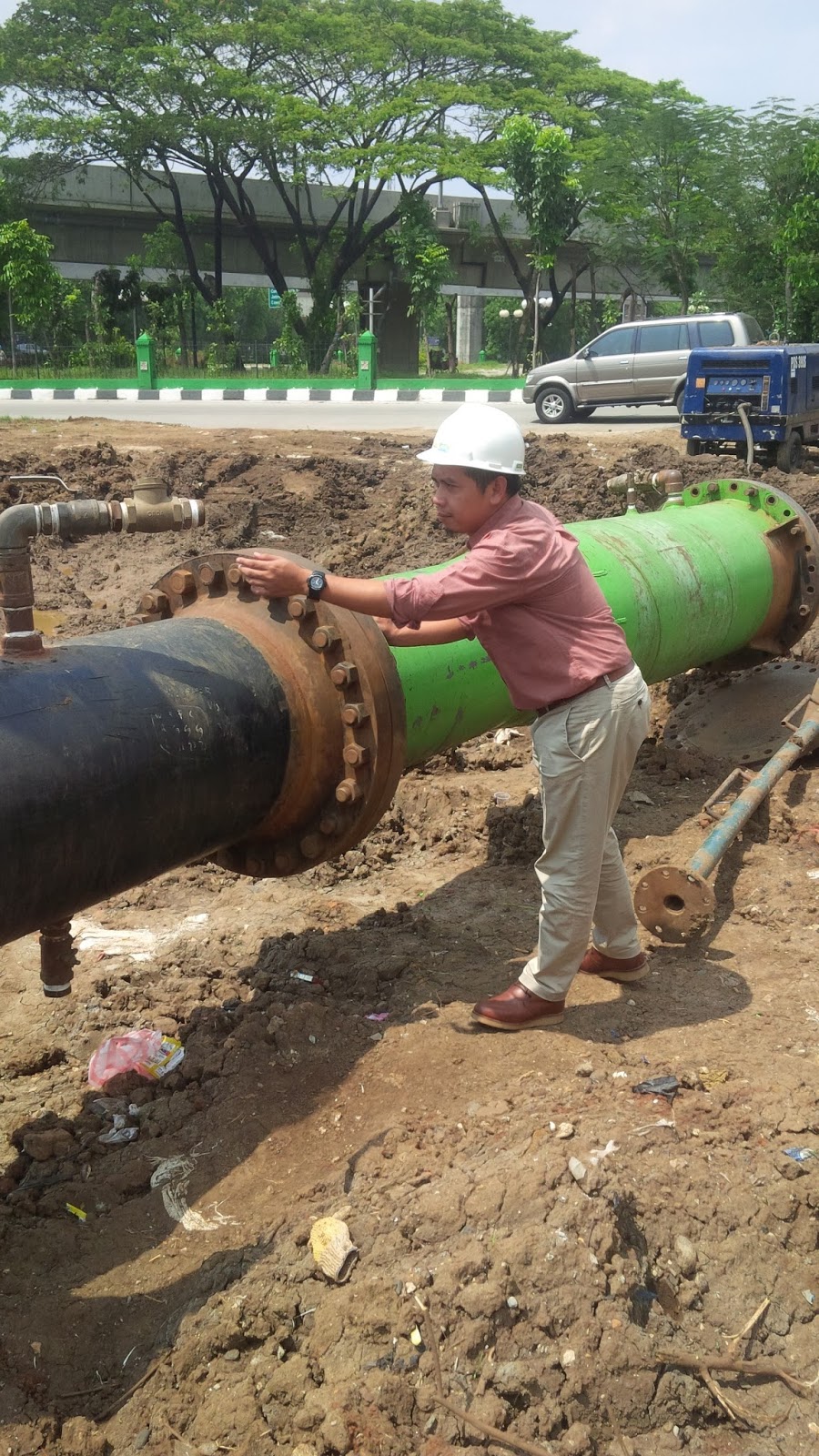 MUARA KARANG GAS PIPELINE PROJECT: Swabbing External