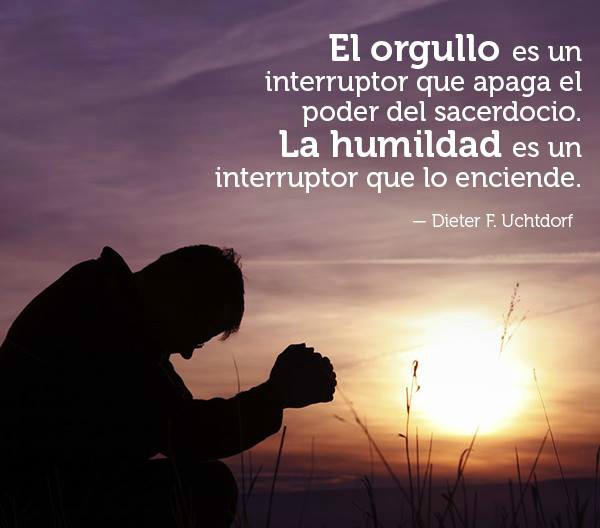 Tú Y Yo Camino a La Eternidad!!! (SUD): >>>>>El Orgullo y la Humildad