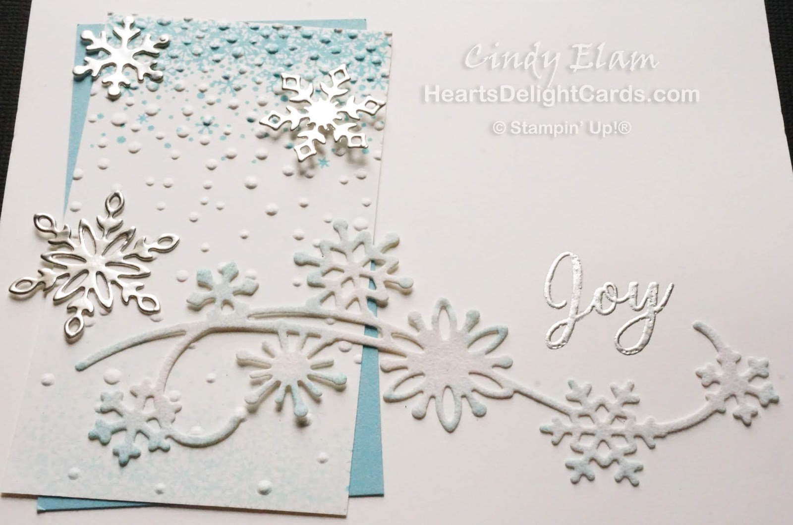 Heart's Delight Cards: I Spy.....SNOWFLAKES!