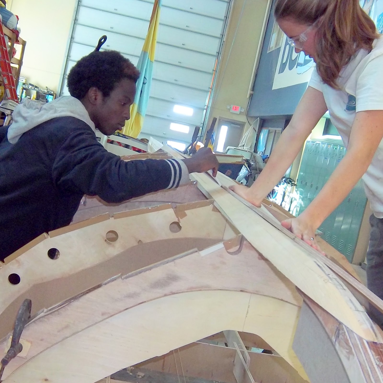Building Two St. Ayles Skiffs: Garboard plank