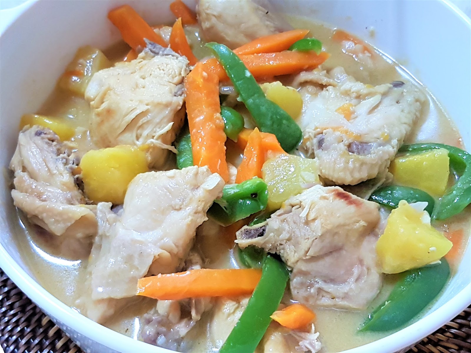 Kasher's Kitchen: Pininyahang Manok (Chicken in Pineapple)
