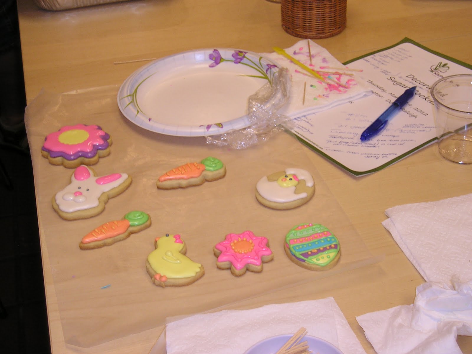 Packing up their cookies for the road