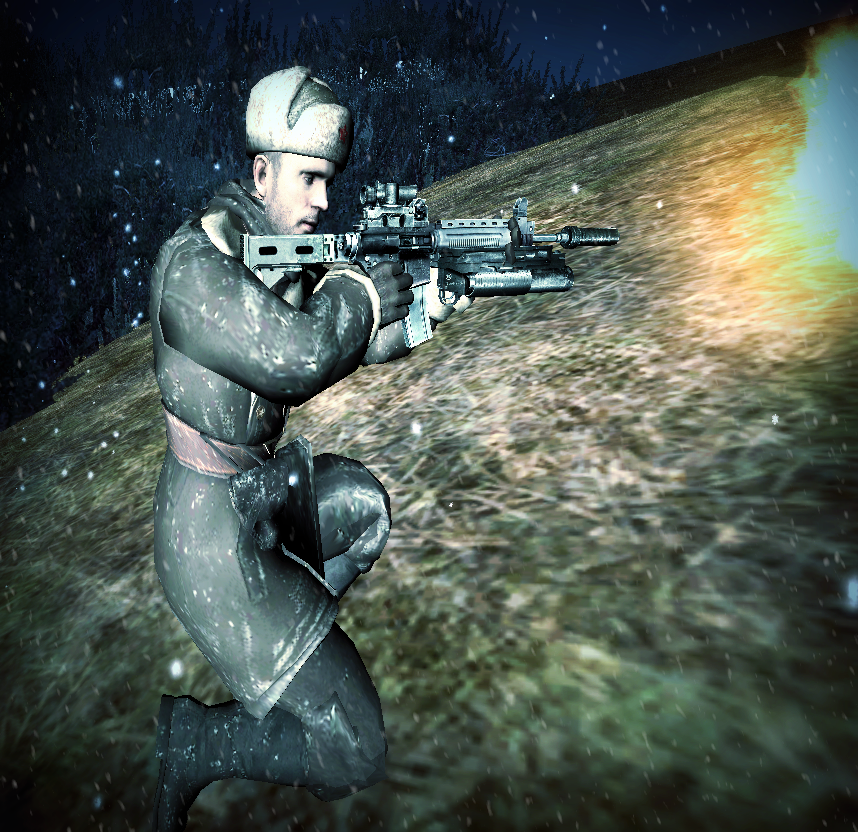 KOHDYKTOPZONE: CoD Black Ops - Russian soldier