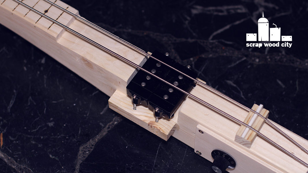 scrap wood city: How to make an electric fretless bass guitar