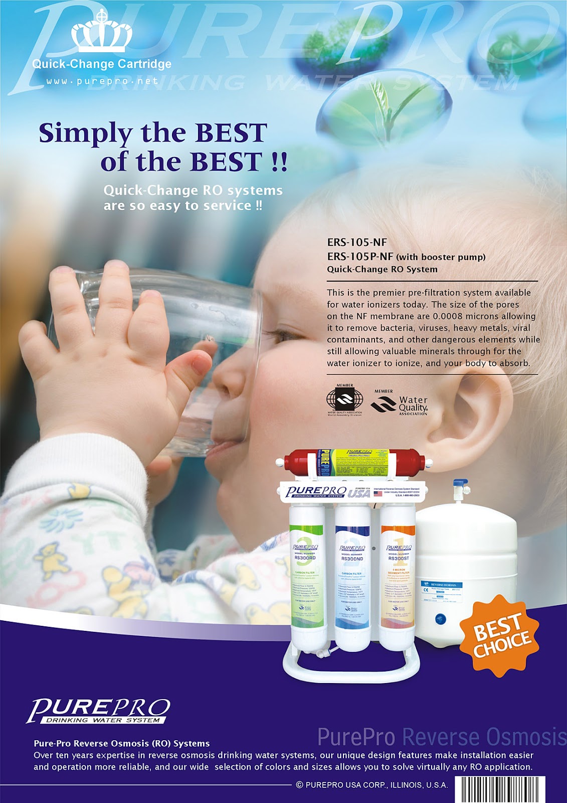 PUREPRO® USA WATER PURIFICATION PRODUCTS - U.S. TOP MANUFACTURER & EXPORTER