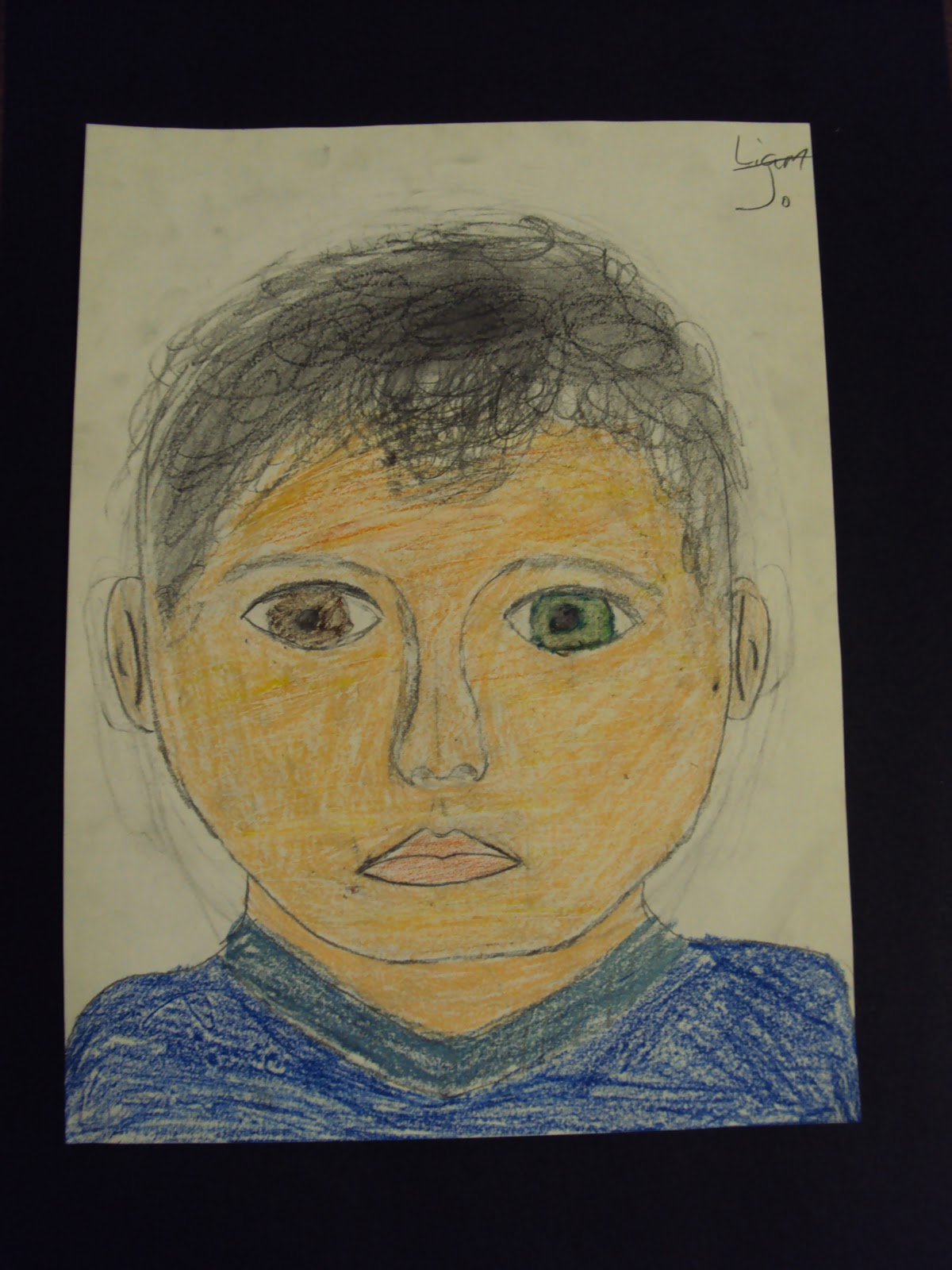 Coonley Art Studio: 4th-6th grade self portraits