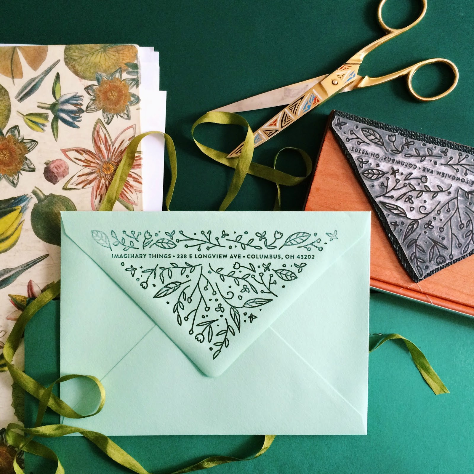 Imaginary Beast: Wedding Design | Oversized Envelope Stamps!