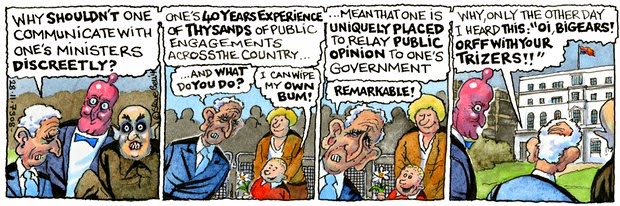 Mad little notes : Steve Bell