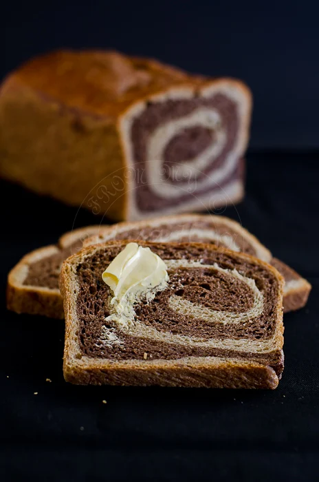 Marbled Rye Bread - Lisa's Lemony Kitchen