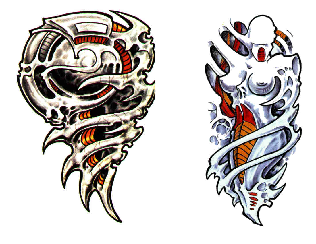 12 great Bio mechanical Tattoo - Tattoo Design Ideas