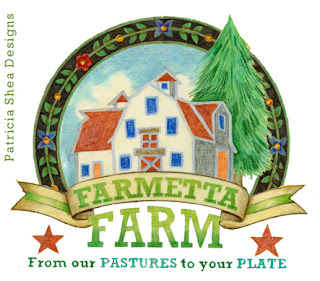 patternpatisserie: Designing a logo for Farmetta Farm, Morrill, Maine