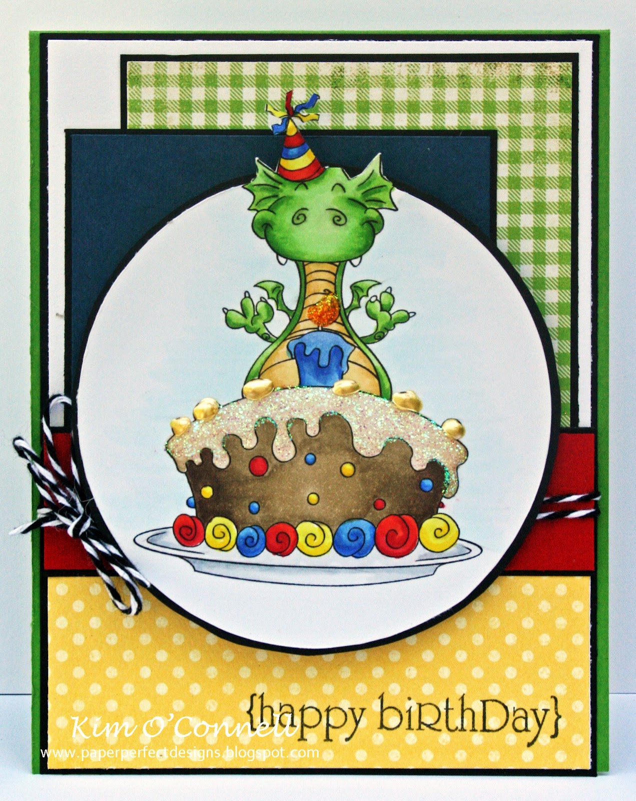 Challenge #64 Birthday cards with sentiment ~ The Paper Shelter