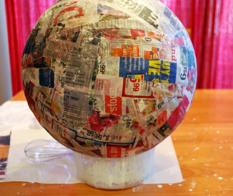 Sunshine and a Summer Breeze: DIY Death Star Pinata