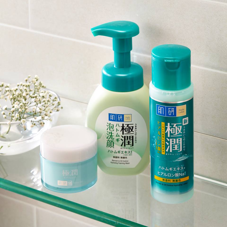 EVERGREEN LOVE: HADA LABO’S New Blemish & Oil Control Hydrating Series