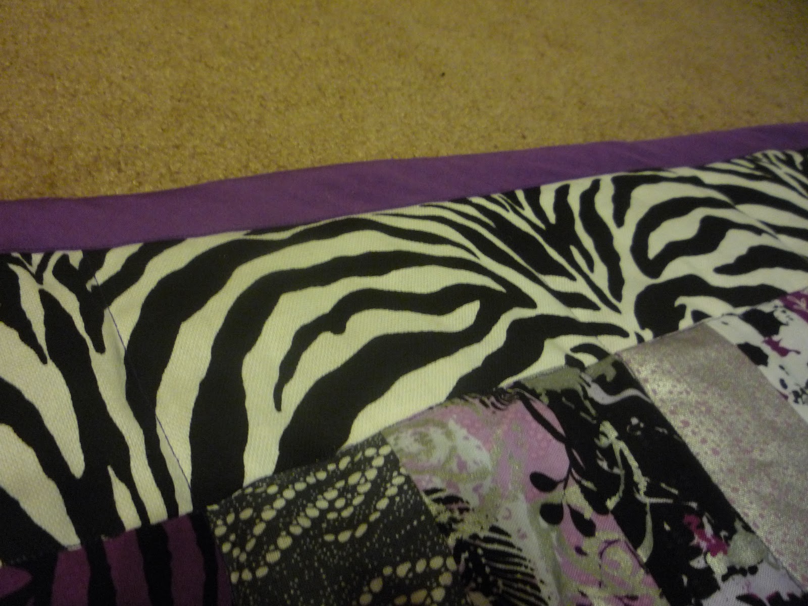 Desert Rose Quilts: Zebra Quilt