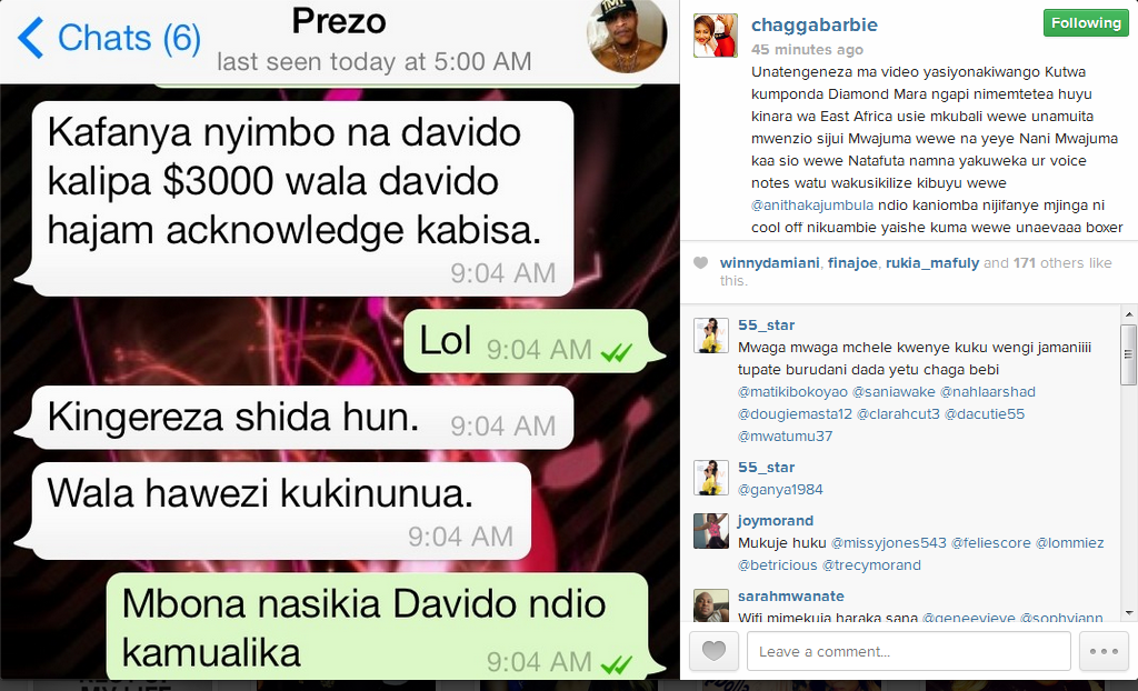 Simply Jackie O: Jackson Makini A.K.A Prezzo and Tanzanian Girlfriend ...