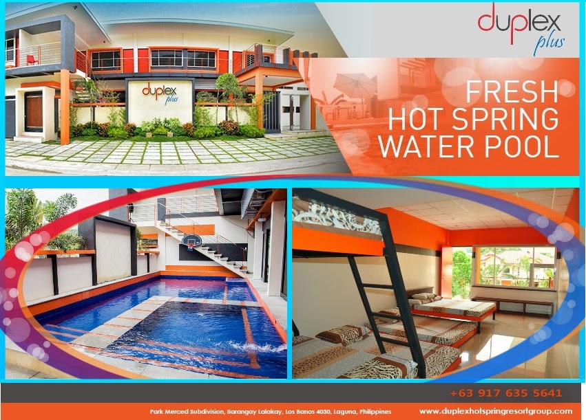 Duplex Plus Hot Spring Resort - Best Place to Stay in Laguna