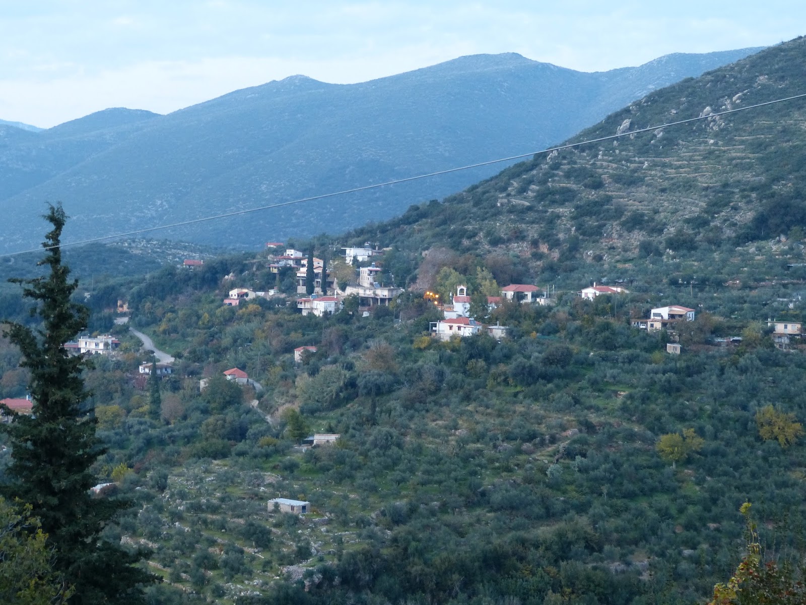 Ελαιοχώρι-Στο "μπαλκόνι" της Καλαμάτας.: Νοεμβρίου 2016