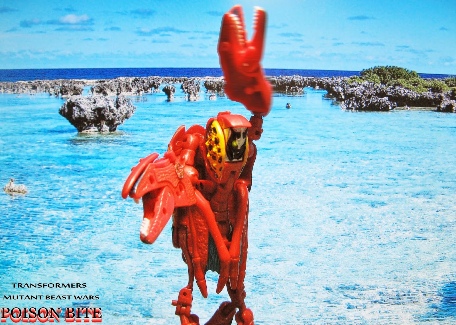 TRANSFORMERS MUTANT BEAST WARS Deluxe class POISON BITE變形金剛變種特種變形勇士豪華級毒針