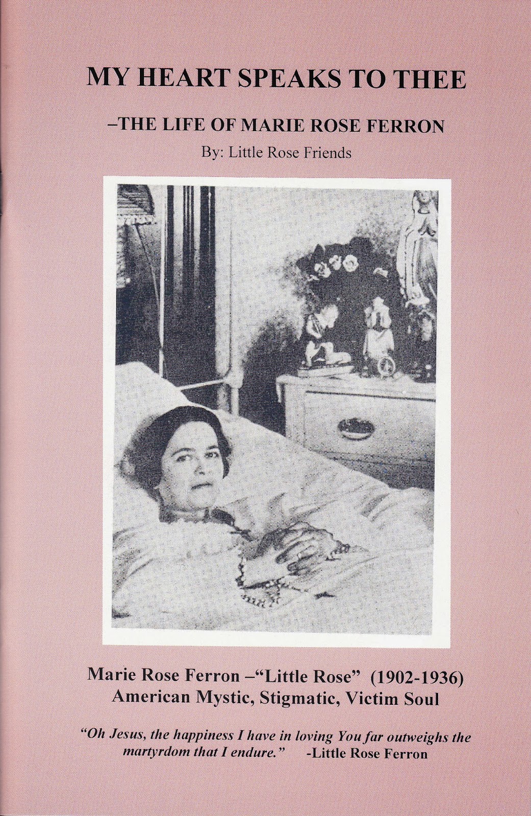 Mystics of the Church: Marie Rose Ferron American Mystic-Visionary ...