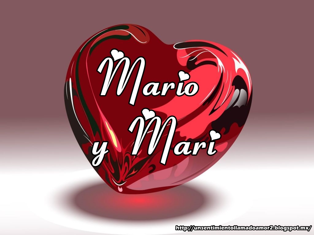 Un sentimiento llamado amoR : CORAZONES CON NOMBRE DE MUJER