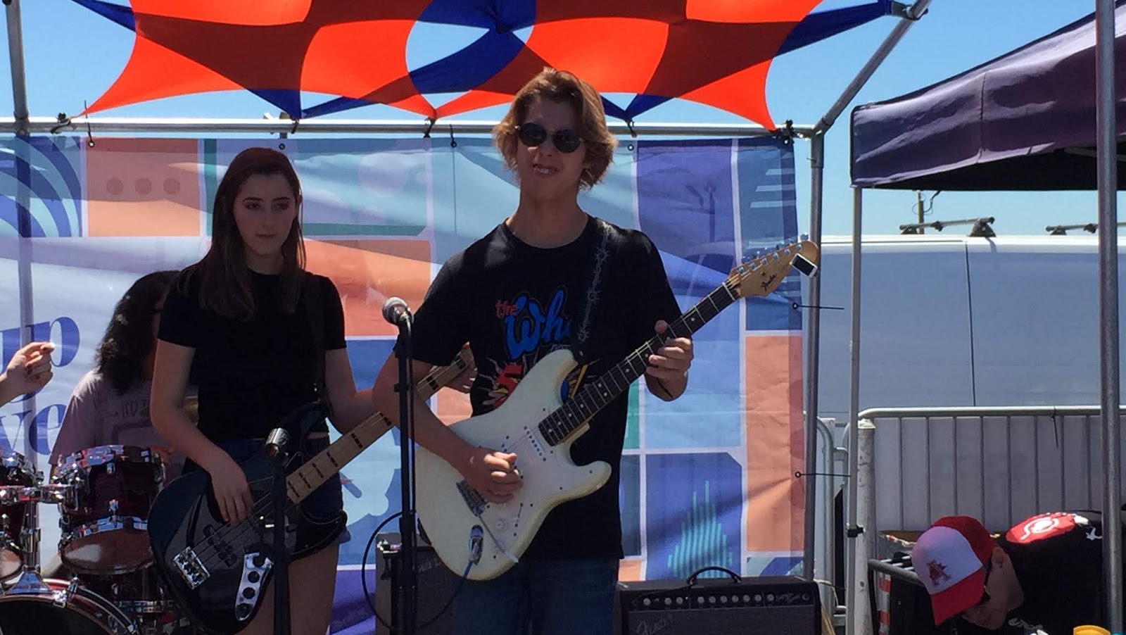 ALEX KORN: Alex with "Doppler Effect" Band!