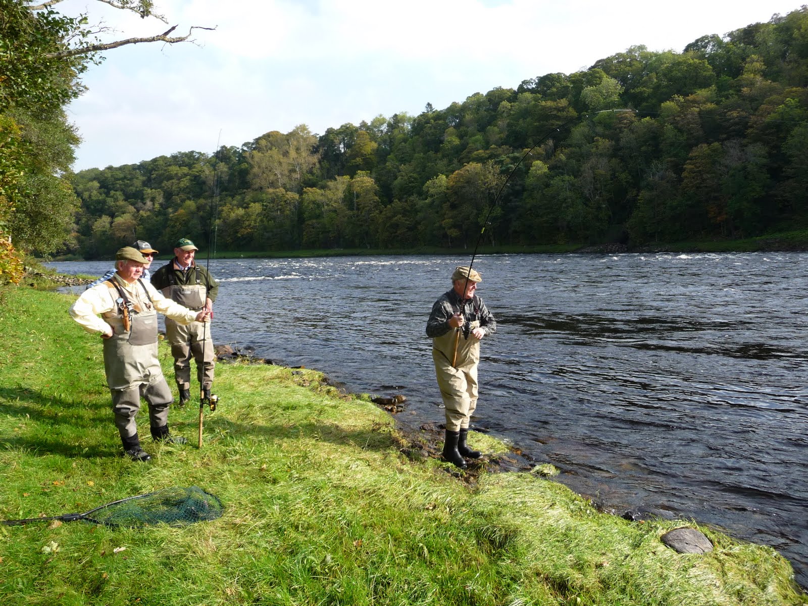 Salmon Fishing Scotland.: Salmon Fishing Scotland Catching Large Autumn ...