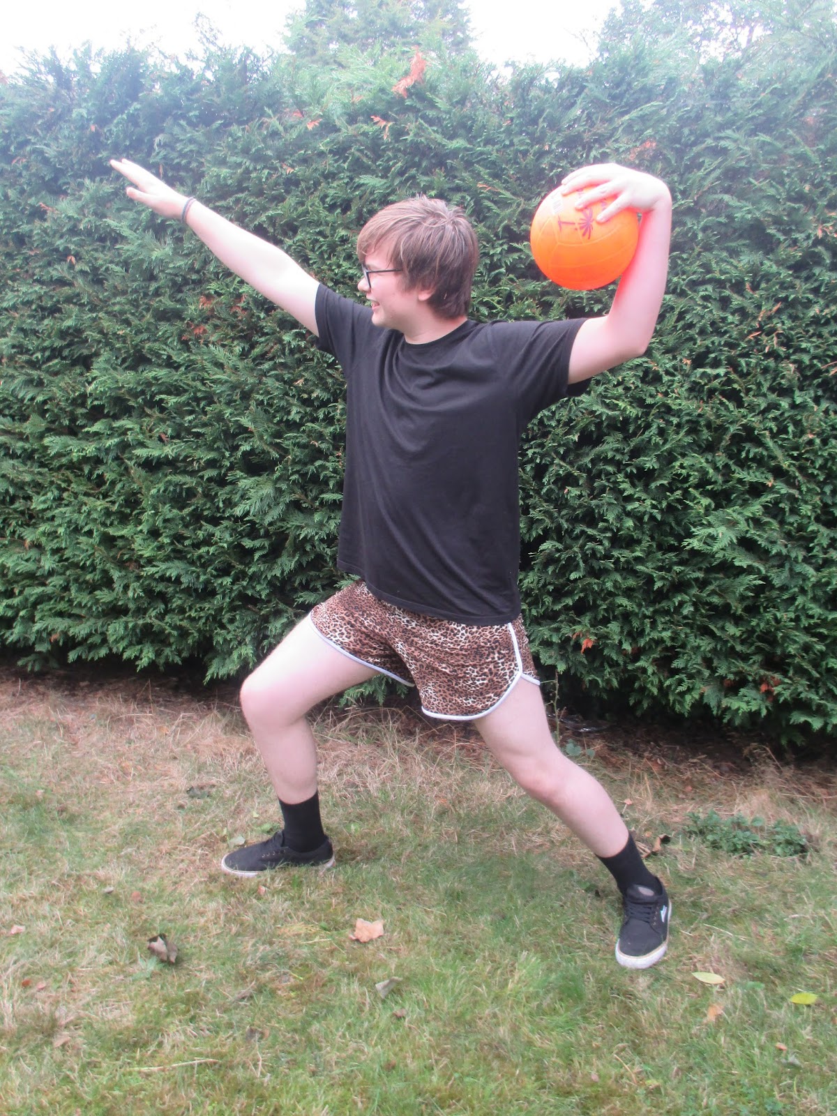 Lady Sewalot: Leopard print 118 shorts