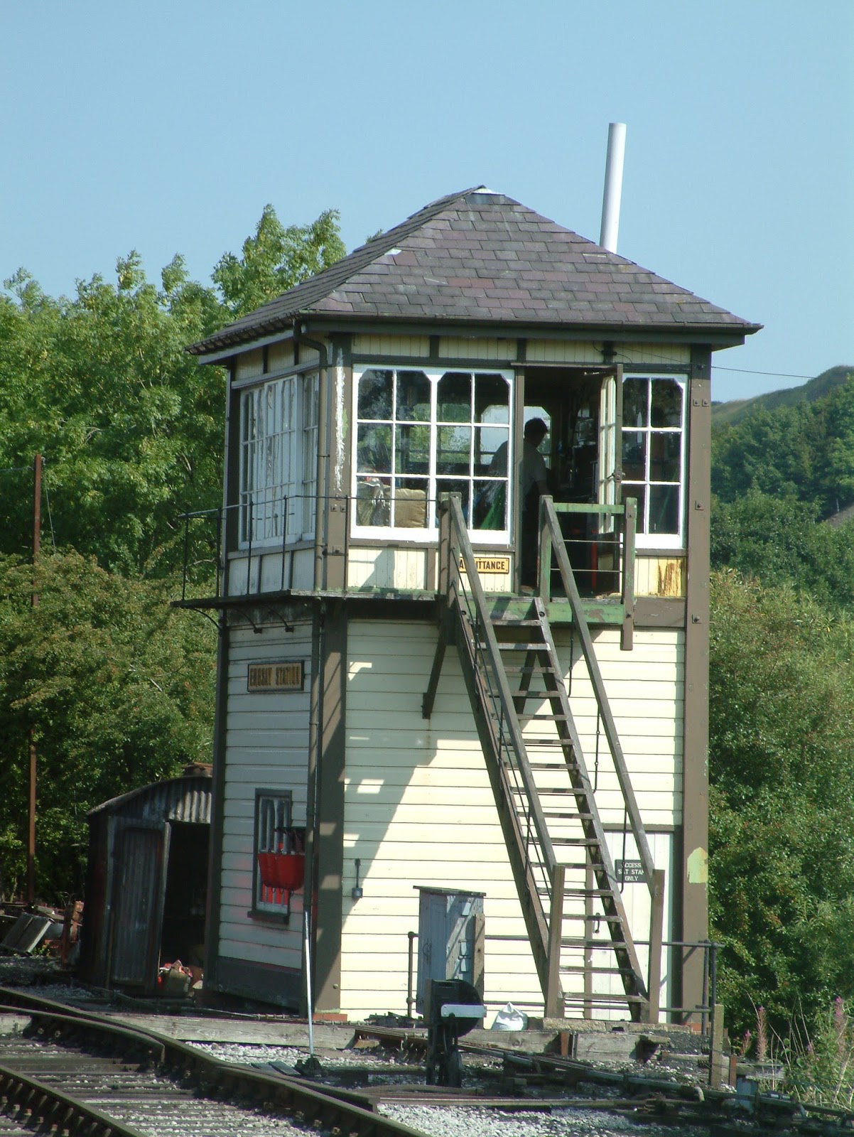 Steam Memories: Embsay Station on the Embsay and Bolton Abbey Railway